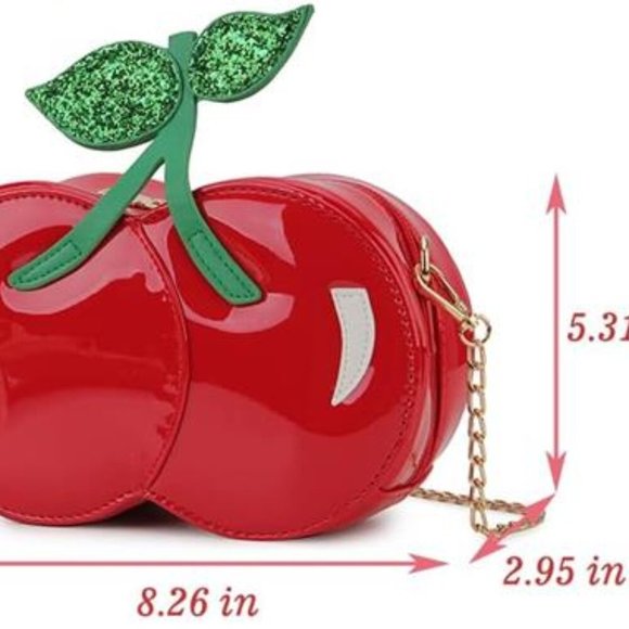 Bags | New Cherry Design Crossbody Purse | Poshmark